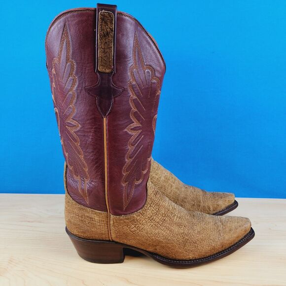 Lucchese | Shoes | Lucchese Handmade Classics Rare Exotic Hipp Leather ...